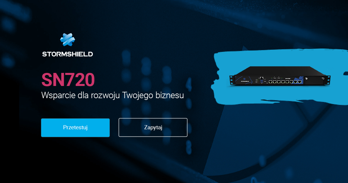 SN720 - Wsparcie dla rozwoju Twojego biznesu | Stormshield